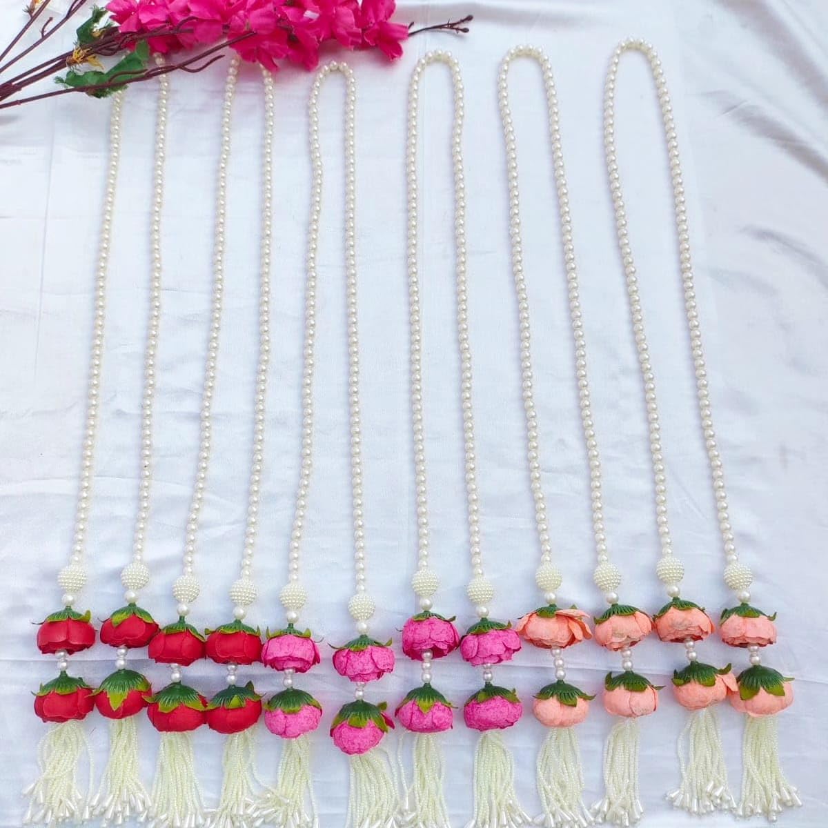 Welcome Mala for Guest | Barat Welcome Mala | Mix Colour – Happy Giftings