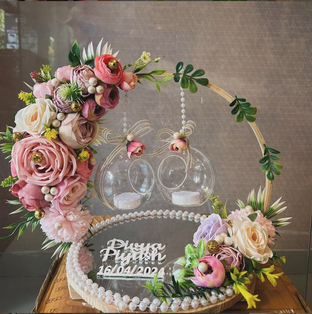 Buy Engagement Ring Platters Online - Happy Giftings